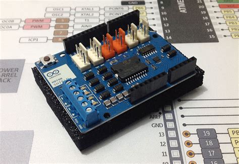 Motor Shield Arduino Mauro Alfieri Elettronica Robotica Bricolage