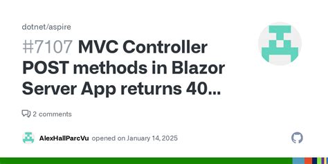 Mvc Controller Post Methods In Blazor Server App Returns 405 Method Not Allowed Response When