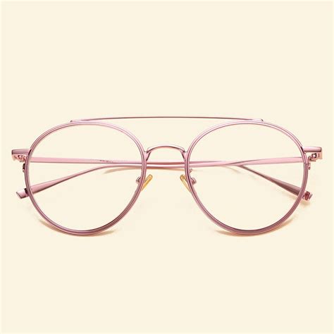 Big Frame Retro Metal Glasses Frames Men Women Myo Grandado