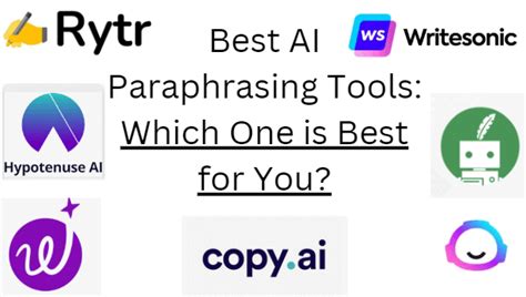 15 Best Paraphrasing Tools And Websites 2023 Avoid Plagiarism
