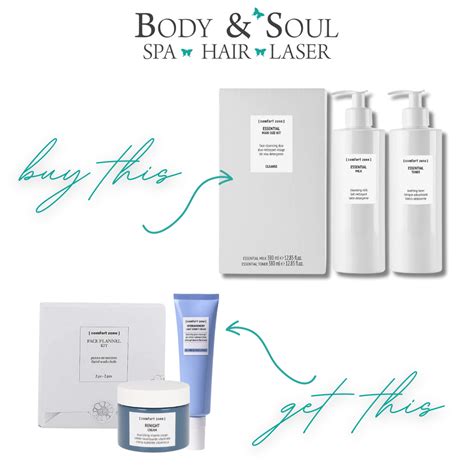 Maxi Kit From Comfort Zone T With Purchase Body And Soul Day Spa