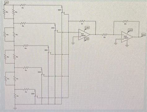 Solved Consider The Digital To Analogue Converter Circuit