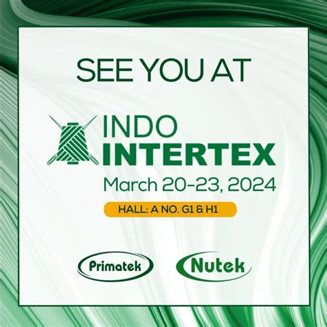 Indo Intertex From March 20 To 23 In Jakarta The Jakob Müller Group Is