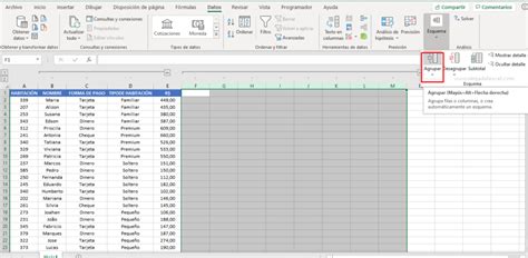 Cómo Agrupar Datos En Excel Esquema Ninja Del Excel