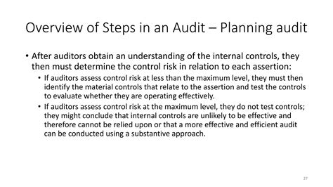 Conducting An Information Systems Audit Pptx