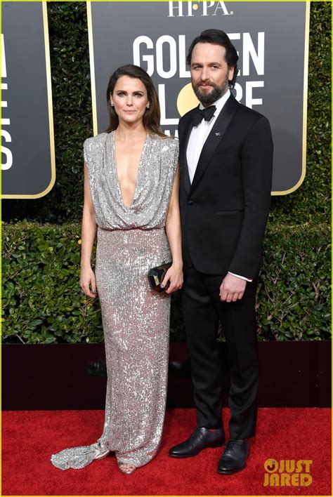 Nominees Keri Russell And Matthew Rhys Attend Final Golden Globes For