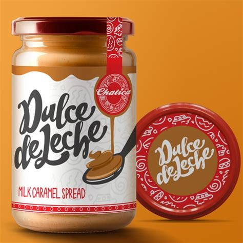 Designs Chatica Dulce De Leche Product Label Contest