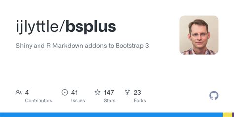 GitHub Ijlyttle Bsplus Shiny And R Markdown Addons To Bootstrap