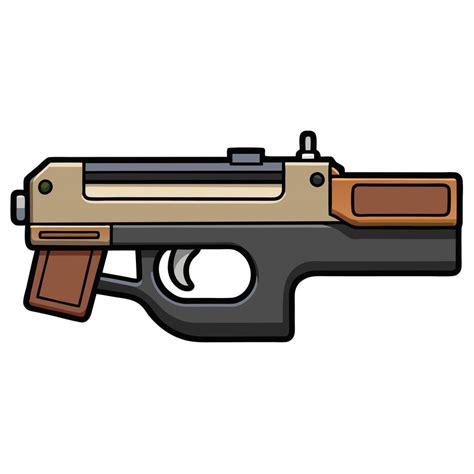 Fn P90 Drawing Illustration 55413167 Vector Art At Vecteezy
