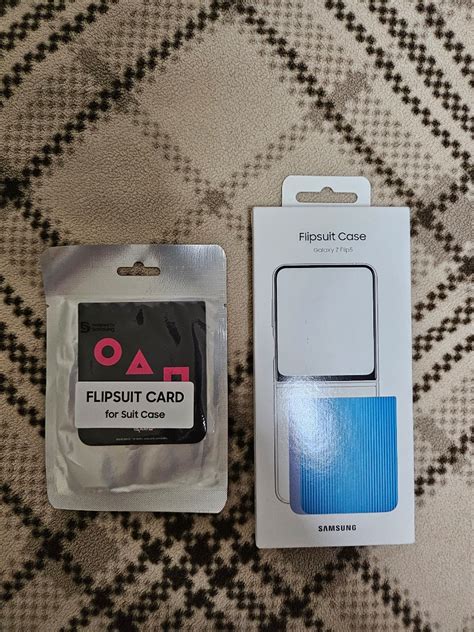 Galaxy Z Flip 5 Flipsuit Case Netflix Flipsuit NFC Card Mobile Phones Gadgets Mobile