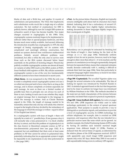 Notes For Cryptography And Cryptanalysis A New Kind Of Science