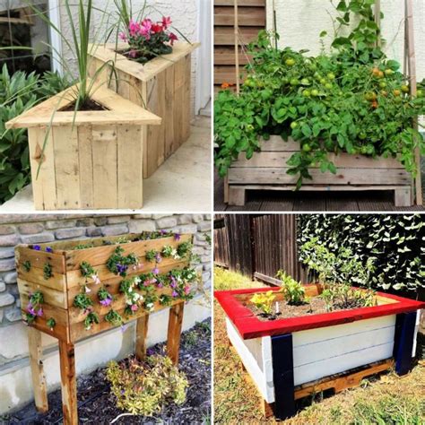 Diy Wooden Pallet Flower Pots Best Flower Site