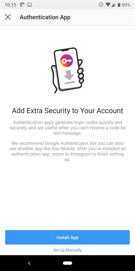 Instagram Two Factor Authentication App Support Is Now Live