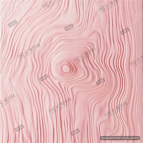 Ai创作图粉色 木纹 纹理 图案 质感 背景 装饰 素材 自然 线条 曲线 漩涡 细腻 柔和 立体 昵图网