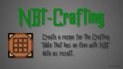 nbt crafting