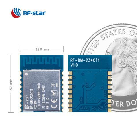 User Friendly CC2340R5 Bluetooth 5 3 Low Energy ZigBee 3 0 Module RF BM 2340T1 RF Star