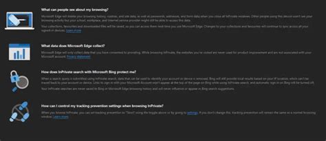 How To Change The Private Browsing Settings In Microsoft Edge I Have A PC