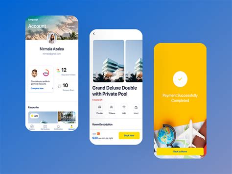StayGo Staycation And Hotel Booking Flutter App UI Template Code Market