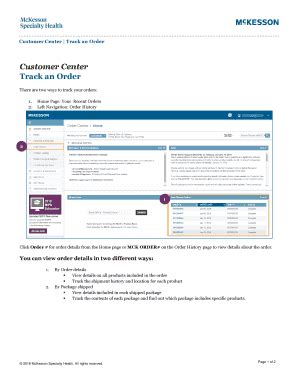 Fillable Online McKesson Word Template Fax Email Print PdfFiller