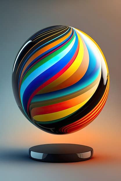 Premium Ai Image Abstract Globe