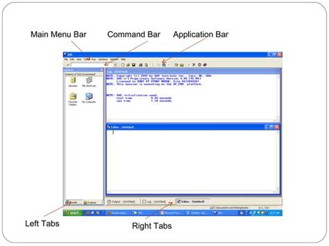Base Sas 2 Sas Windowing Environment Ppt