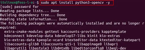 A Complete Guide To Install Opencv On Ubuntu Its Linux Foss