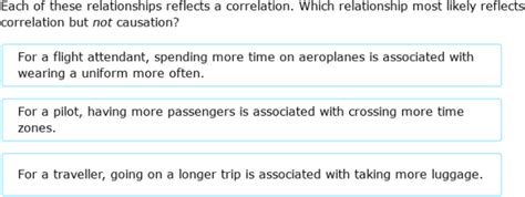 Ixl Correlation And Causation Year 11 Maths Practice