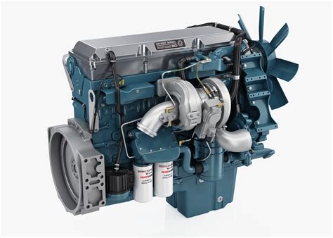 3d Model Detroit Diesel Series 60 Turbosquid 1293699