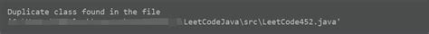 Duplicate Class Found In The File 的解决方案 Csdn博客