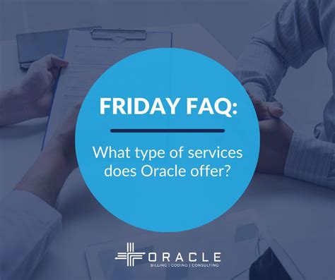 oracle billing coding and consulting on linkedin q what types of