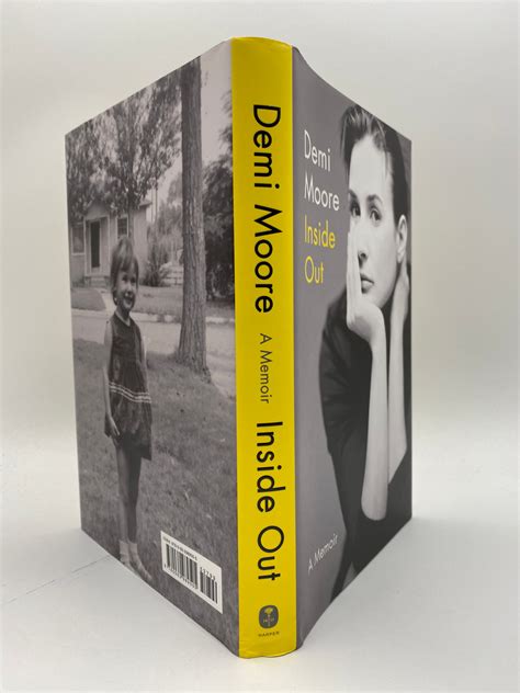 Inside Out Demi Moore Signed Book