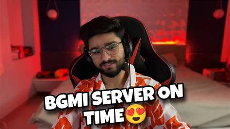 BGMI Server Online Time 24 Hour Stream LoLzZzGaming YouTube