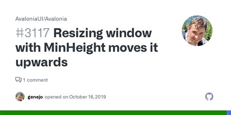 Resizing Window With Minheight Moves It Upwards · Issue 3117