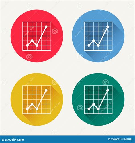 Vector Diagram Icon Set Stock Vector Illustration Of Business