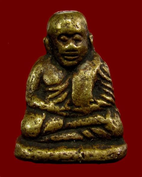 หลวงพ่อเงิน ปืนแตก ปี 2528 พิมพ์นิยมเศียรโต นิยม พระเครื่อง พระแท้ Webpra เว็บ พระ คอม