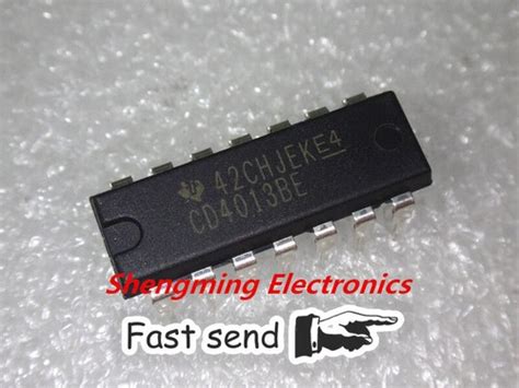 10pcs Cd4013be Dip 14 Ic Original Ti Ebay