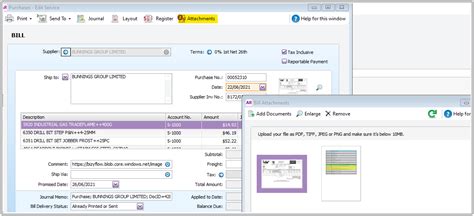 Invoice File Get Attached In MYOB EzzyBills
