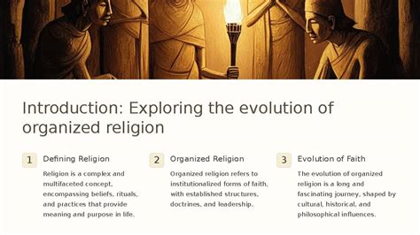 A Timeline Of Organized Religion Lesson Presentation Tpt