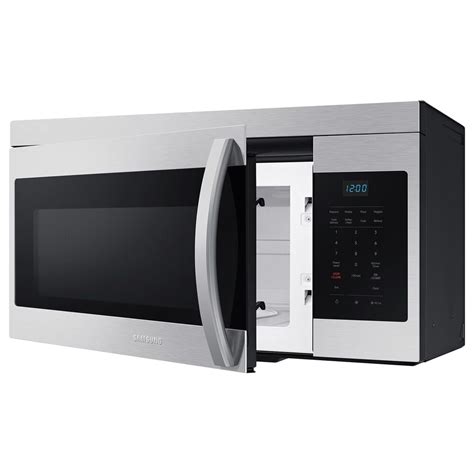 Samsung 16 Cu Ft Over The Range Microwave With Auto Cook In
