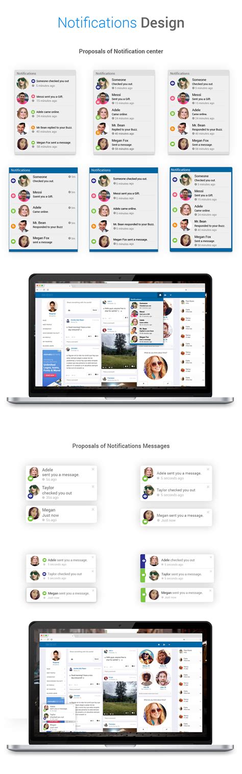 Notification Design On Behance