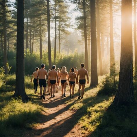 Serene Pictures Of Naturism Premium Ai Generated Image