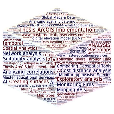 Thesis Arcgis Implementation Services At Rs 1 Word Technical Thesis Writing Service Technical
