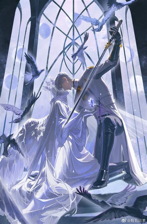 Protagonist And Xavier Love And Deepspace Drawn By Youwuzhiyang