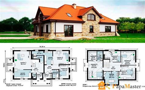Дом на две семьи дуплекс с отдельными входами планировка двухэтажных