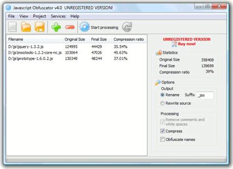 Javascript Obfuscator Enterprise License Web Development