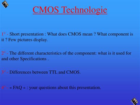 PPT CMOS Technologie PowerPoint Presentation Free Download ID
