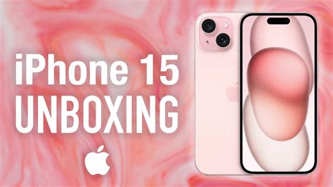 Iphone 15 Pink Unboxing Youtube
