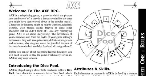 AXE Core Rules RPG Item BoardGameGeek