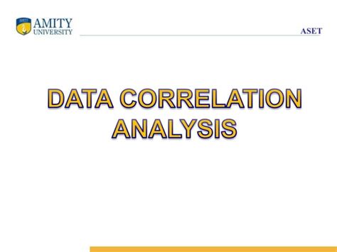 Algorithm Level Analysis And Data Correlation Pptx Computing Technology And Computing