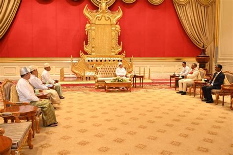 နိုင်ငံတော်စီမံအုပ်ချုပ်ရေးကောင်စီဥက္ကဋ္ဌထံ မြန်မာနိုင်ငံဆိုင်ရာ အီသီယိုပီးယားဖက်ဒရယ်ဒီမိုကရက်တစ